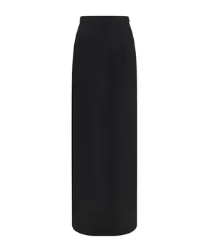 MAISON MARGIELA Straight Maxi Skirt - Black