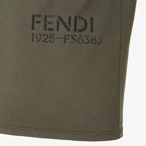 Fendi Logo-print Cotton T-shirt