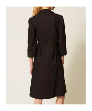 TWINSET Lace Midi Dress