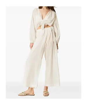 TWINSET Muslin Palazzo Trousers