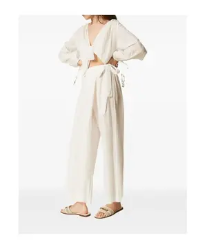 TWINSET Muslin Palazzo Trousers