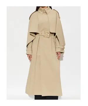 Balmain Collared Long-sleeved Coat
