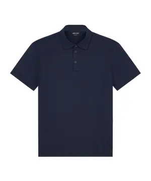 Giorgio Armani Classic Polo Shirt - Blue