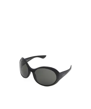 Alexander McQueen Kate Round Sunglasses