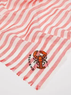 Max Mara Striped Shawl