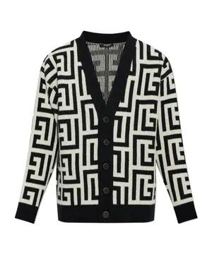 Balmain Long-sleeve Cardigan - Black