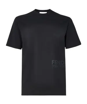 Fendi Cotton T-shirt - Black
