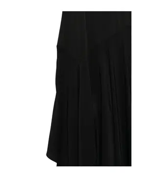 Alexander McQueen Handkerchief Hem Halterneck Midi Dress
