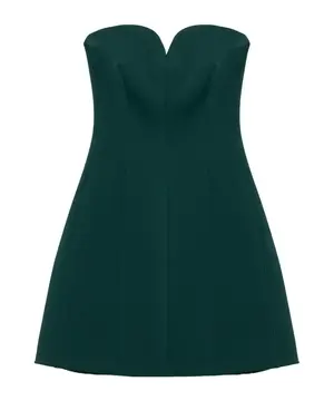 Simkhai Devin Bustier Mini Dress - Emerald