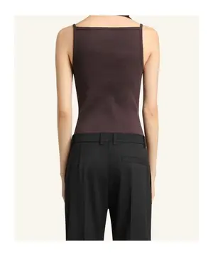 COURREGES 90's Rib Strap Tank Top