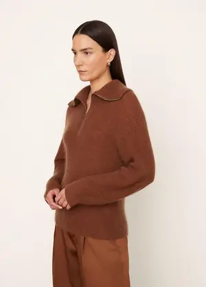 Vince Half-zip Pullover Jumper