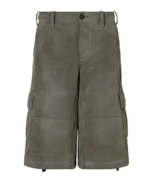 Fendi Cotton Shorts - Green