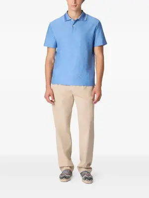 Missoni Patterned Collar Polo Shirt