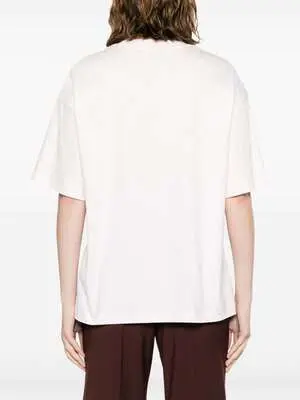 LANVIN Embroidered Logo T-shirt