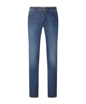 Jacob Cohen Jeans With Belt Loops - Blue