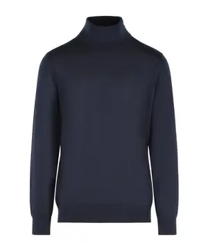 Zegna Turtleneck Sweater - Blue