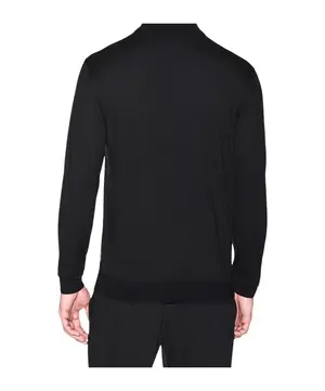 Armani Exchange Long-sleeve Knitted Polo Shirt