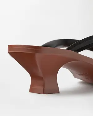 Versace Sophie Rubber Thong Sandals 40mm