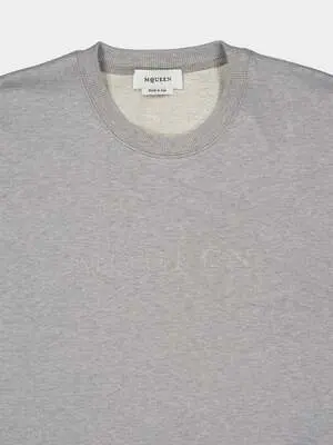 Alexander McQueen Embossed-logo Sweatshirt