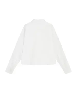 Armani Exchange Regular Fit Shirt In Cotton Jacquard