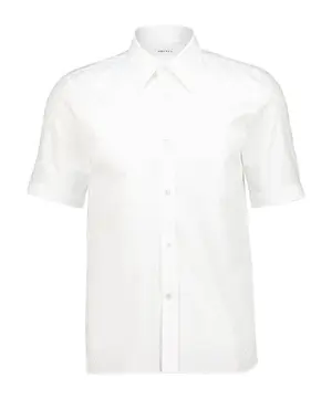 Alexander McQueen Short-sleeved Shirt - White