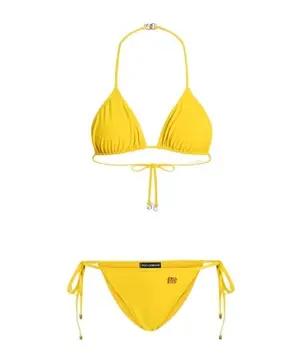 Dolce & Gabbana Triangle Bikini - Yellow
