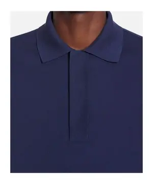 LANVIN Short-sleeve Cotton Polo Shirt