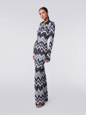Missoni Zigzag Printed Long Sleeved Shirt