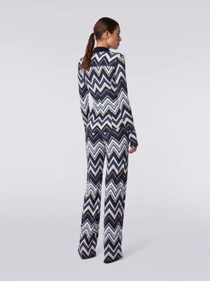 Missoni Zigzag Printed Long Sleeved Shirt