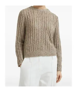 Brunello Cucinelli Long Sleeved Knitted Jumper