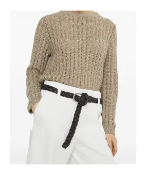 Brunello Cucinelli Long Sleeved Knitted Jumper