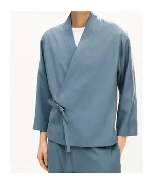 Kenzo Kimono Jacket In Viscose And Wool