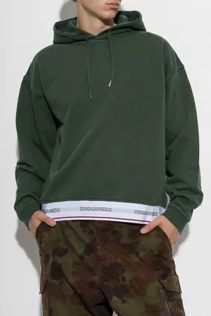 Dsquared2 Long-sleeved Hooded Sweatshirt