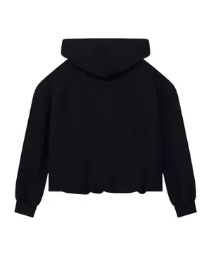 Armani Exchange Hooded Sweatshirt In Viscose Stretch Scuba