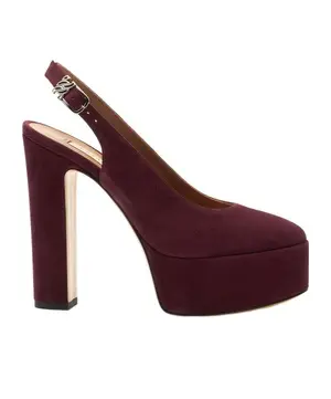 Casadei Patty Platform Renna Sandal - Ruby