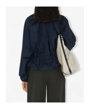 Burberry Satin Hooded Trench Jacket