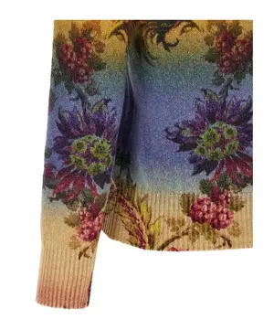 Etro Floral Pattern Sweater