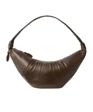 LEMAIRE Large Croissant Leather Shoulder Bag