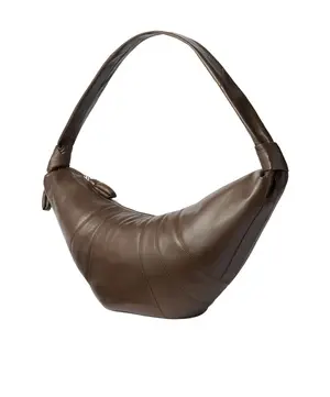 LEMAIRE Large Croissant Leather Shoulder Bag