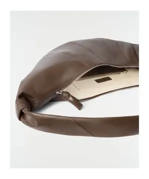 LEMAIRE Large Croissant Leather Shoulder Bag
