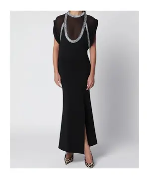 Attico Embellished Maxi Dress