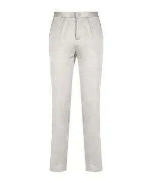 Fabiana Filippi Cropped Satin Trousers - White