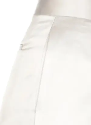 Fabiana Filippi Cropped Satin Trousers