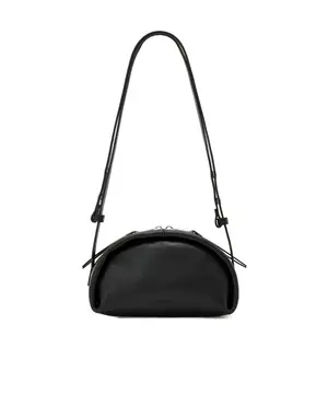 ALLSAINTS Zippered Shoulder Bag - Black