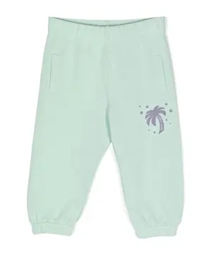 Palm Angels Loose Waist Trousers - Green