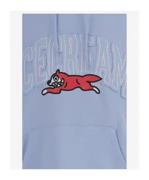 ICECREAM Long-sleeve Hoodie With Drawstring Hood And Ribbed Details