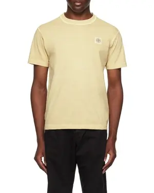 Stone Island Logo Patch Crewneck T-shirt