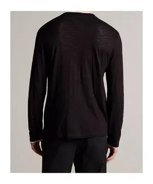 Vince Slub Pima Cotton Double-layer T-shirt