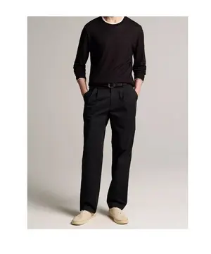 Vince Slub Pima Cotton Double-layer T-shirt