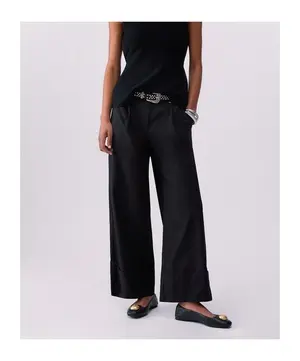 Liu Jo Flared Pleated Trousers